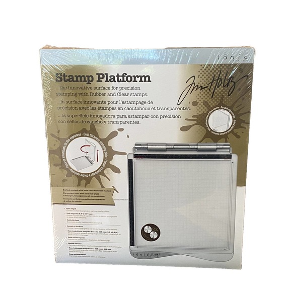 online wholesalers New Tim Holtz Stamp Platform clear/rubber Stamps ...